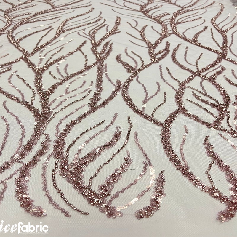 Rose Gold Fabric - Etsy