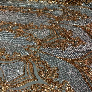 Silver Spandex Fabric- 4 Way Stretch Sequin Fabric by the Yard ...