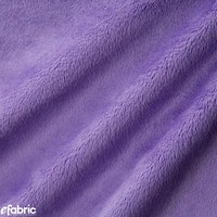 Purple Minky Fabric - Etsy
