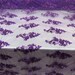 Purple_ Embroidered French Flowers Mesh Lace Fabric Sold BY - Etsy
