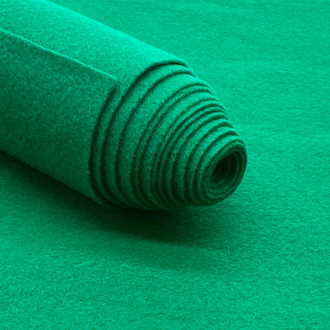 Kelly Green Acrylic Felt Fabric_ 72 Wide _ Thick Quality Felt Fabric by ...