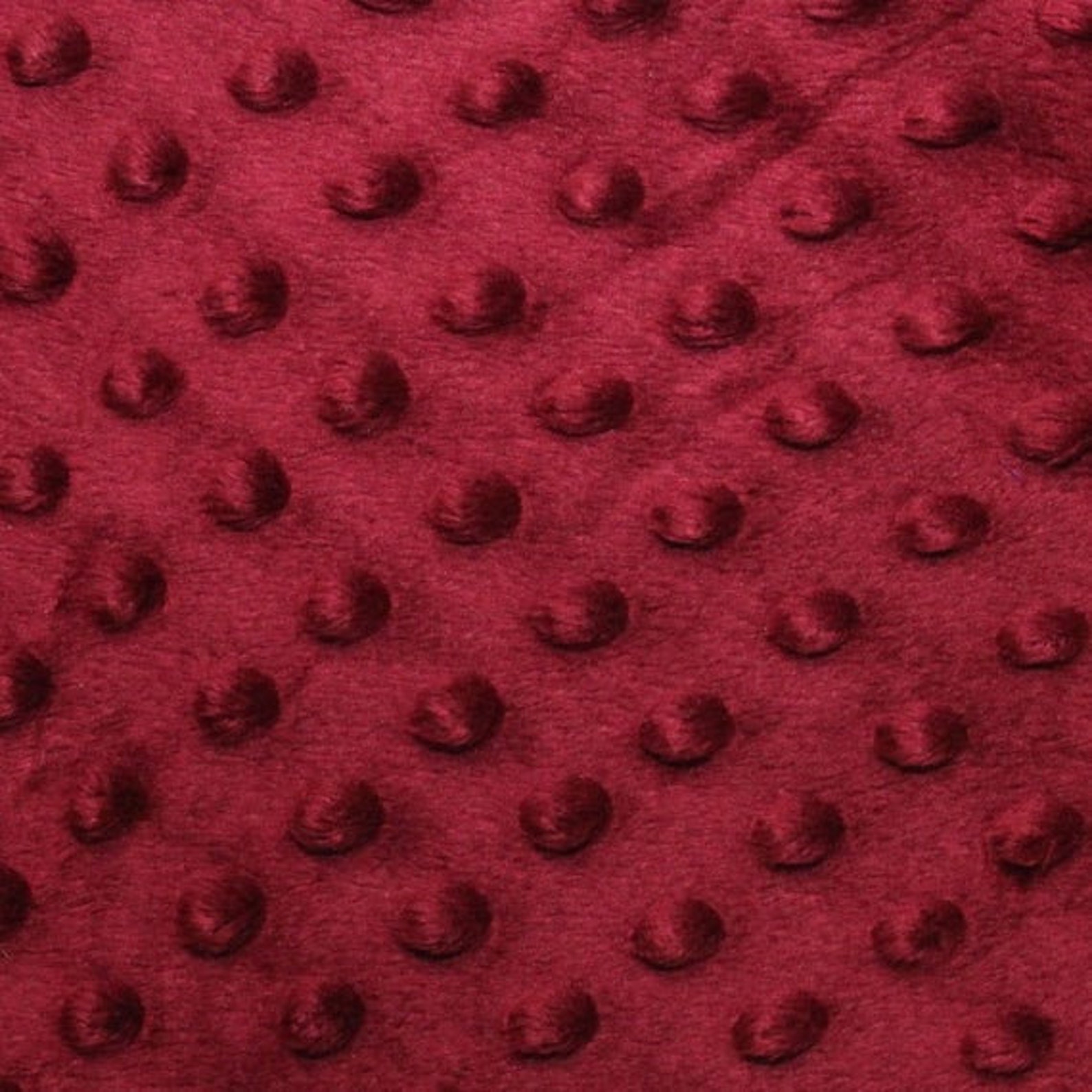 4 Way Stretch High Quality 60 Wide Minky Dimple Dot Fabric Sold by the ...
