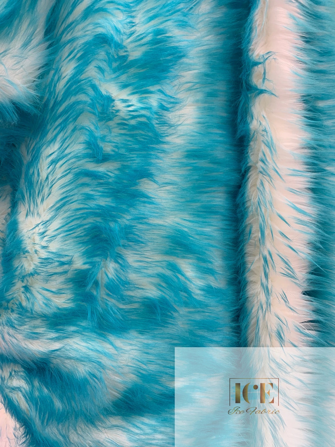 Canadian Fox_ 2 Tone Thick Fake Faux Fur Shaggy Long Pile | Etsy