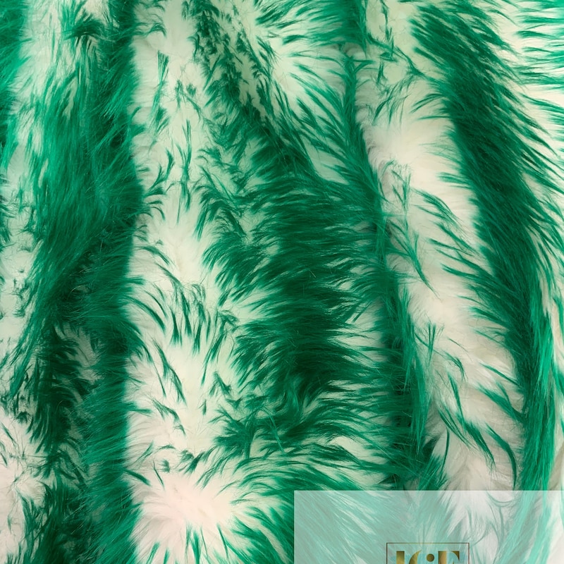 Long Fox Fur Green - Etsy