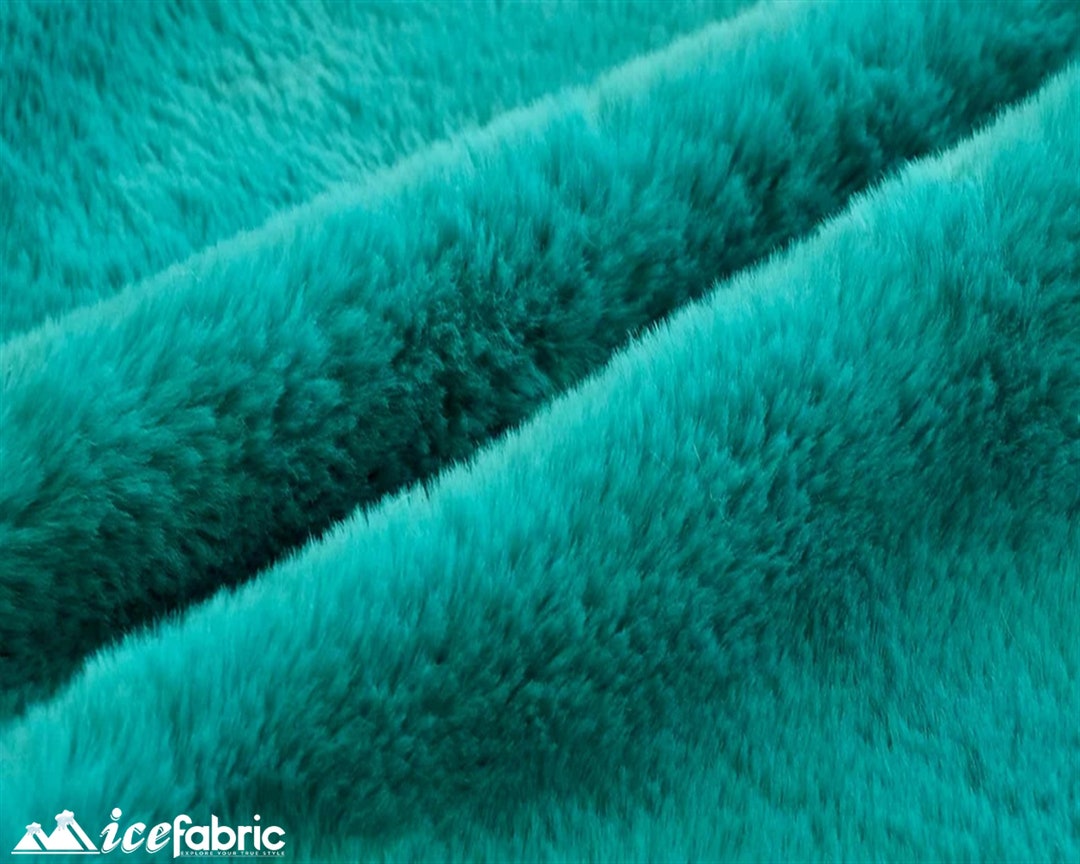 Mallard Bunny Faux Fur Thick Minky Fabric by the Yard | Ultra Soft 0.5 ...