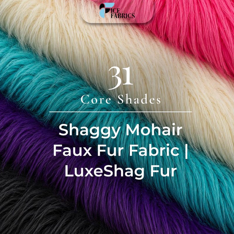 Extra Long Pile Fabric - Etsy