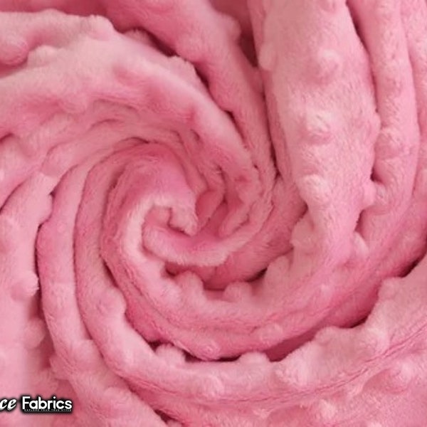 Minky Fabric Pink - Etsy