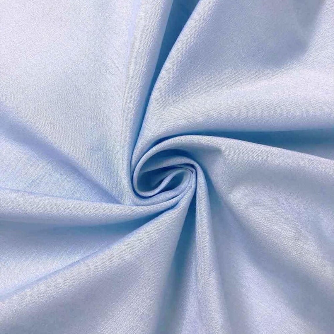 Light Blue_ High Quality 60 Wide Poly Cotton Fabric by the - Etsy