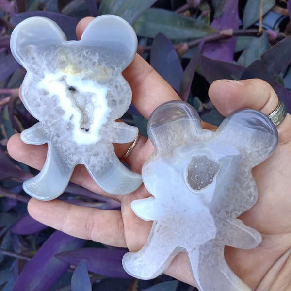 Mickey Mouse Druzy Crystal - Etsy