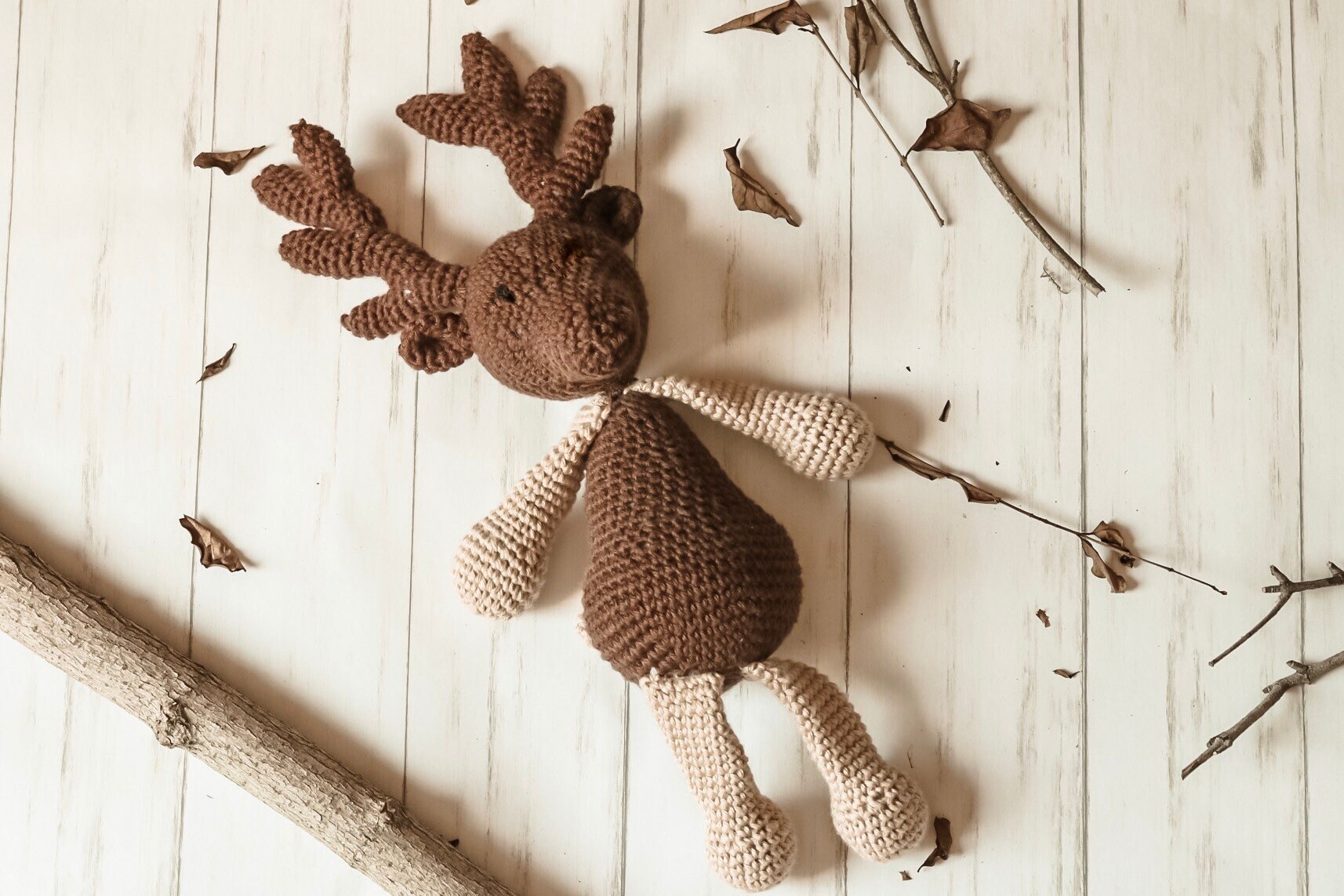 Handmade Crochet Stag Made to Order Crochet Stag Baby Shower Gift - Etsy
