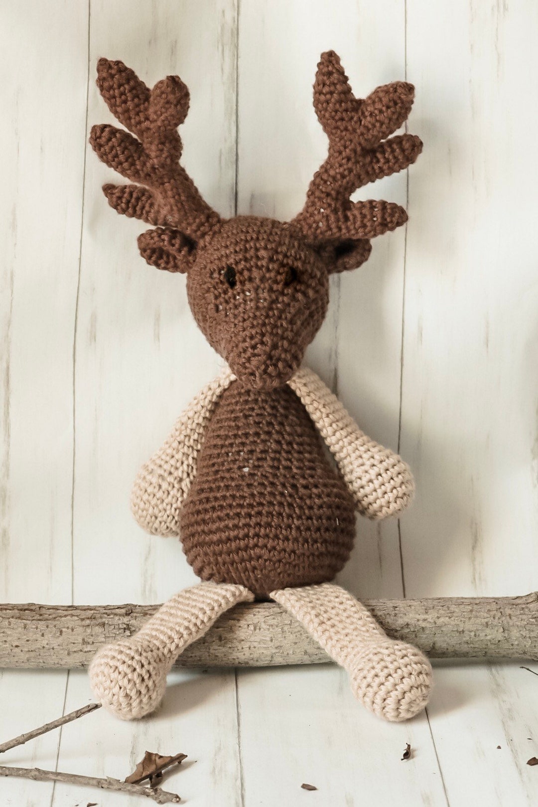 Handmade Crochet Stag Made to Order Crochet Stag Baby Shower Gift - Etsy