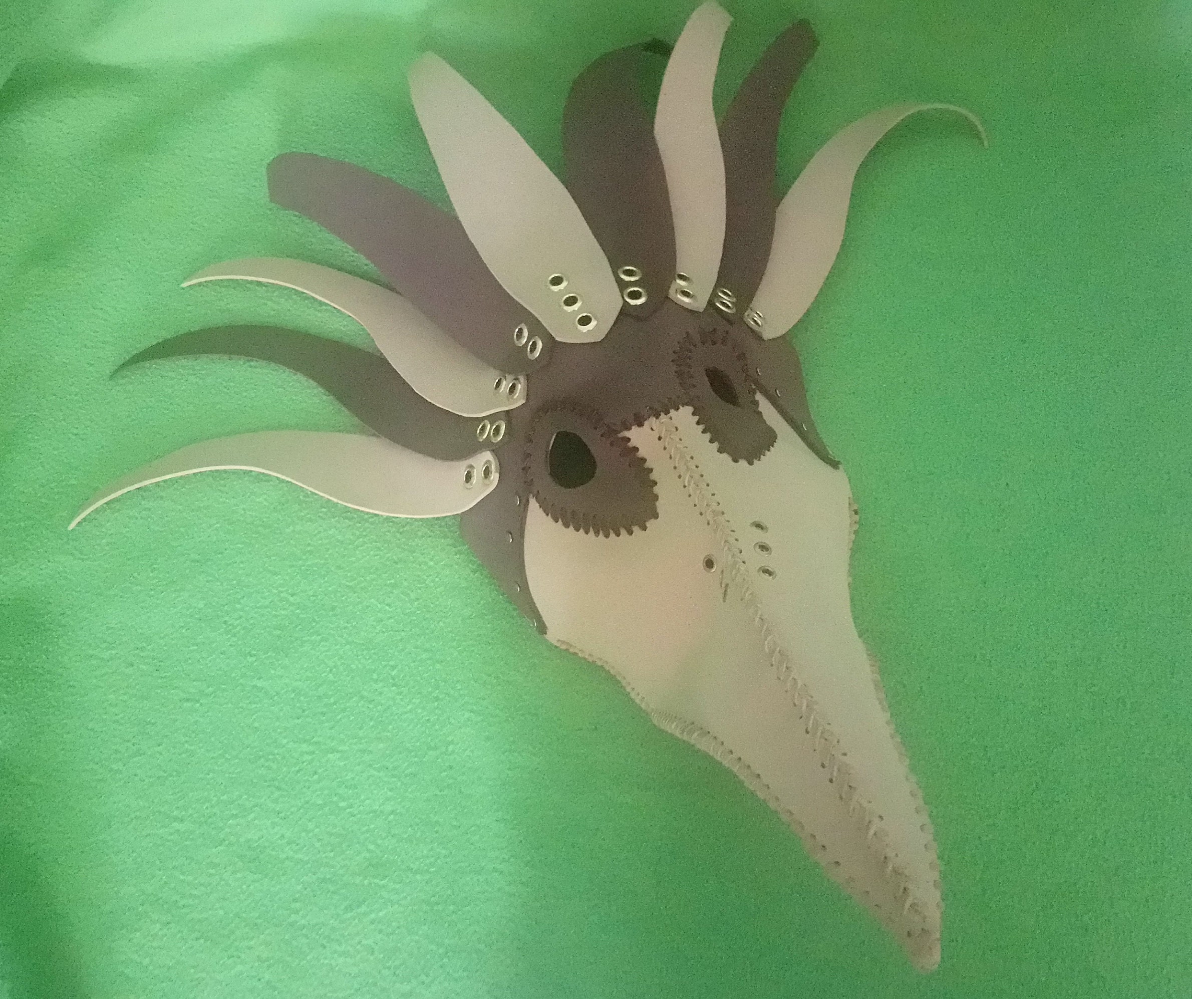 Plague Doctor's Mask - DIY - Instructions and Patterns PDF - Etsy