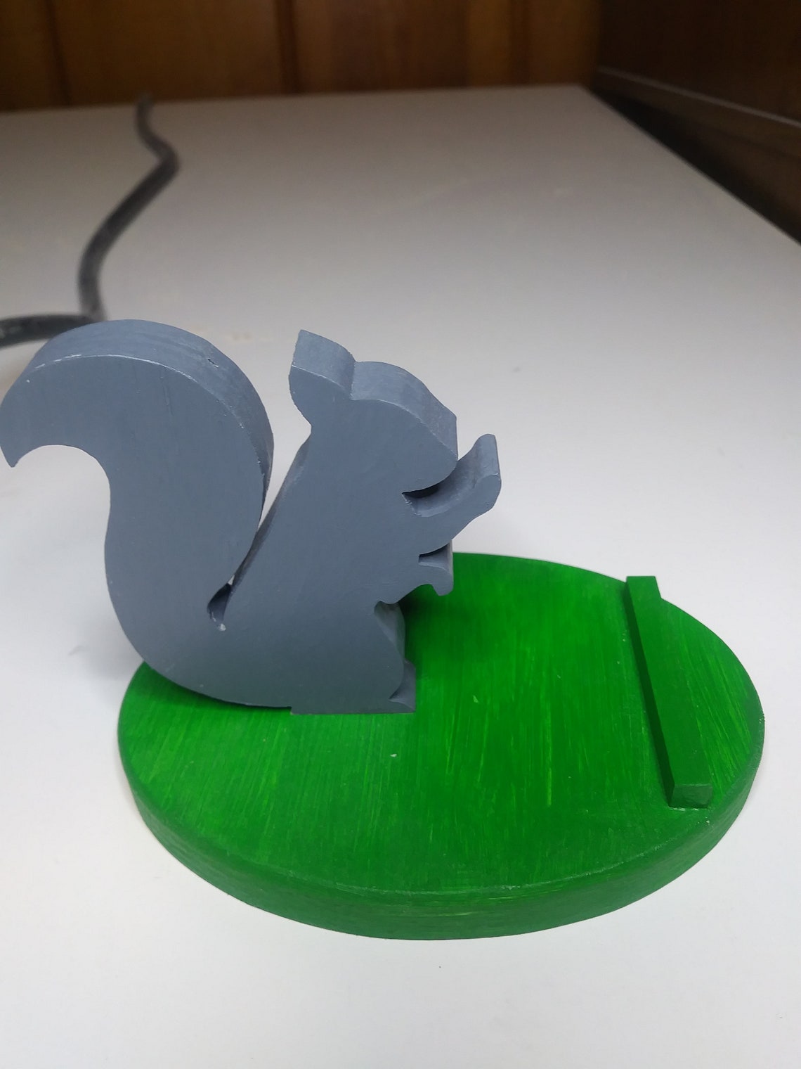 Cell Phone Holder Squirrel - Etsy