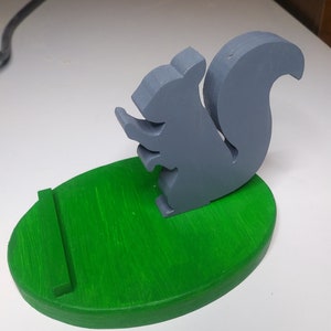Cell Phone Holder, Squirrel - Etsy