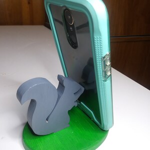 Cell Phone Holder, Squirrel - Etsy