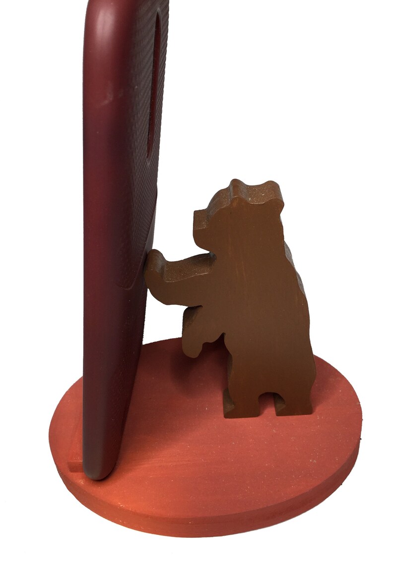 Cell Phone Holder Bear | Etsy