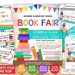 Book Fair Flyer, Scholastic Book Fair, Book Fair Bundle, School Poster ...