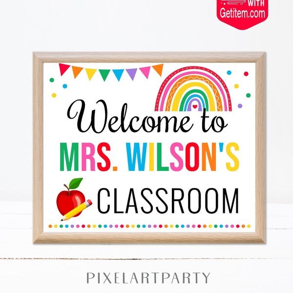 Teacher Sign - Etsy