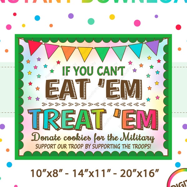 Eat Em Treat Em Sign - Etsy