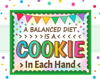 Cookie in Each Hand - Etsy