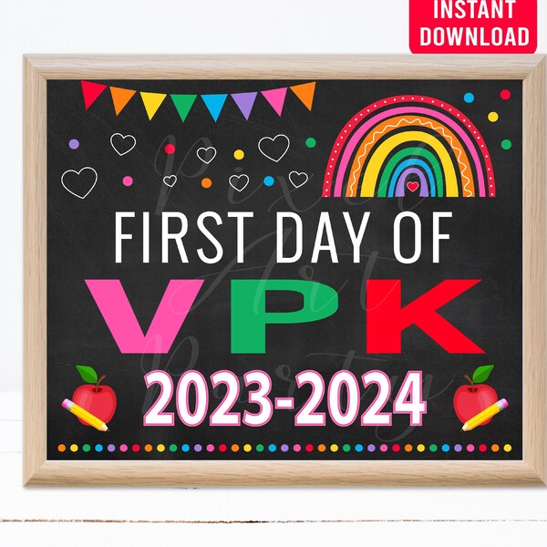 Vpk Sign - Etsy