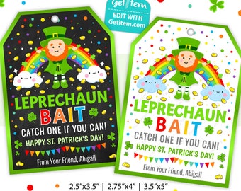 Leprechaun Bait Tag | Etsy