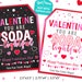 Editable Soda-lightful Valentine Gift Tags, Valentines Gift Tag, Soda ...