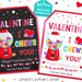 Editable Valentine Bubble Gum Gift Tags, Valentine's Day Gift Tag, I ...