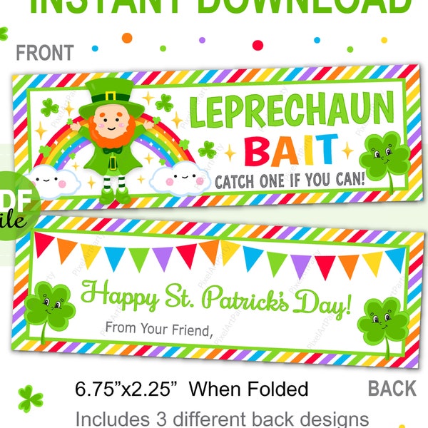 Leprechaun Bait Tag - Etsy