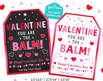 Valentine Teacher Gift Tag Printable - Etsy