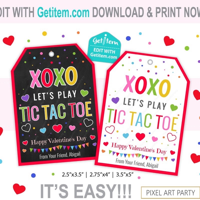 Tic Tac Stickers - Etsy