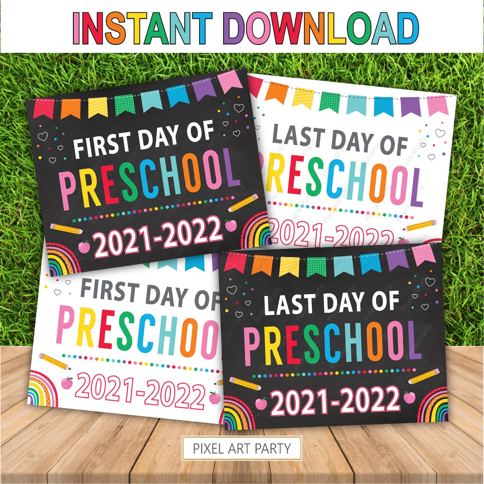 First day of kindergarten 2021 sign - lopiexecutive