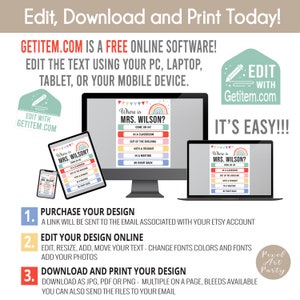 EDITABLE School Counselor Door Sign Where is the Counselor Psychology ...