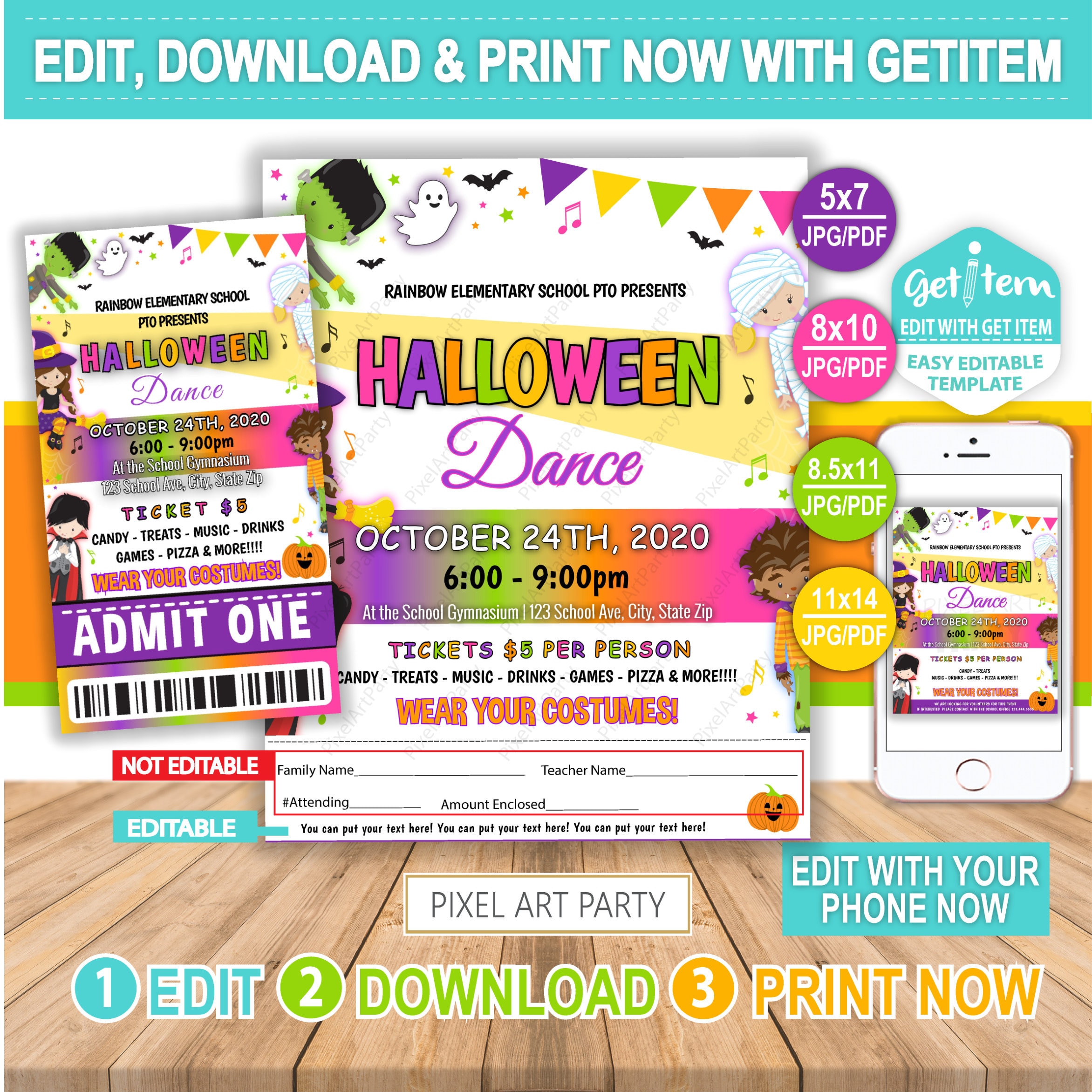 Halloween Dance Flyer