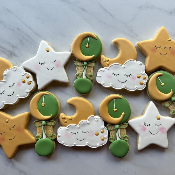 Over the Moon Cookies - Etsy