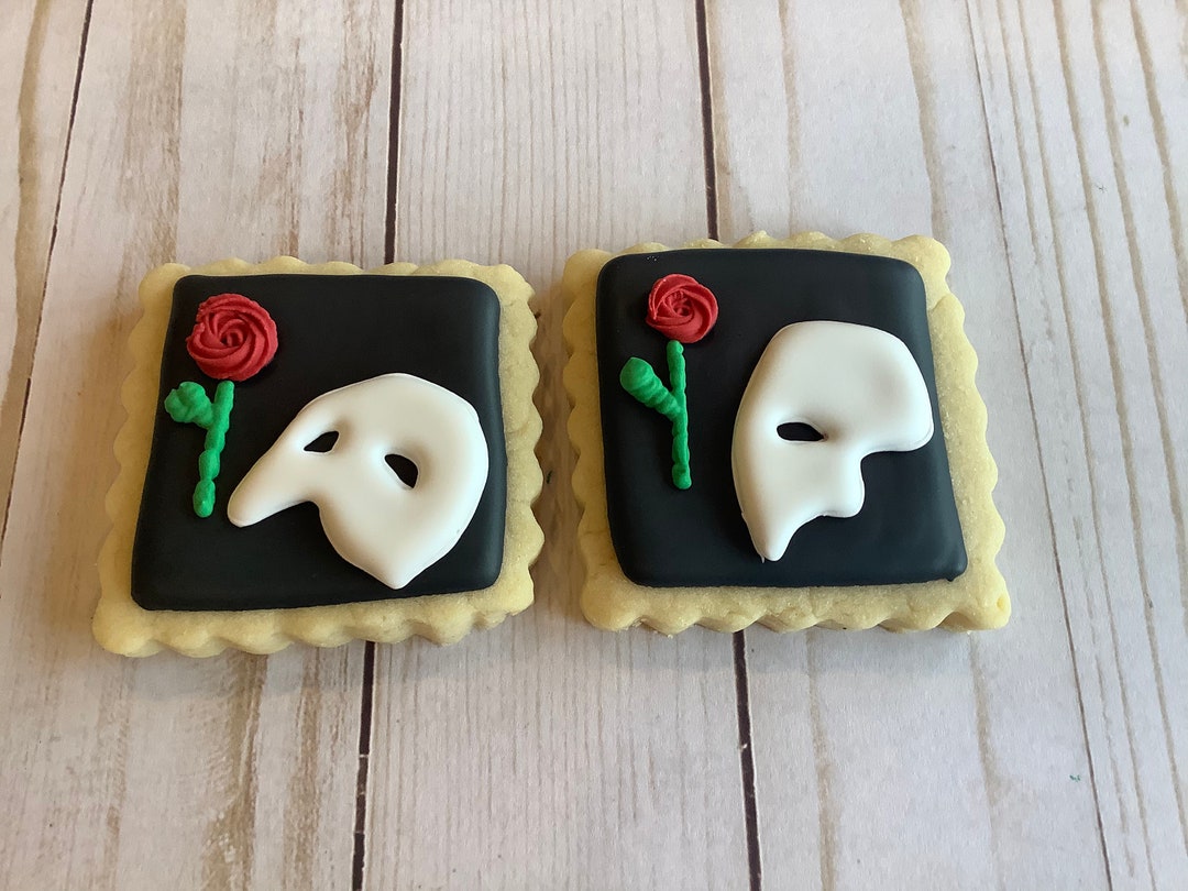 Phantom of the Opera Cookies - Etsy
