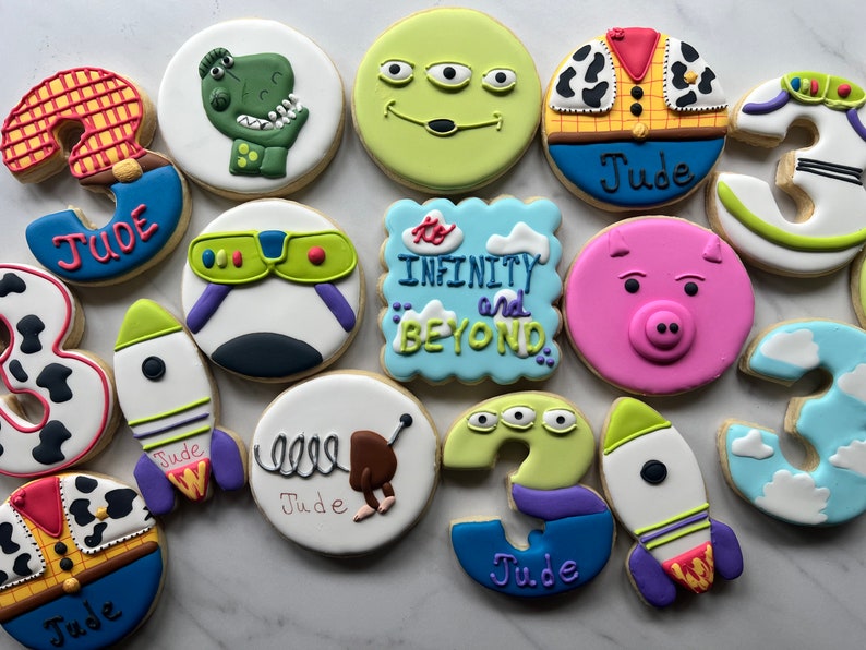 Toy Story Inspired Cookies - Etsy