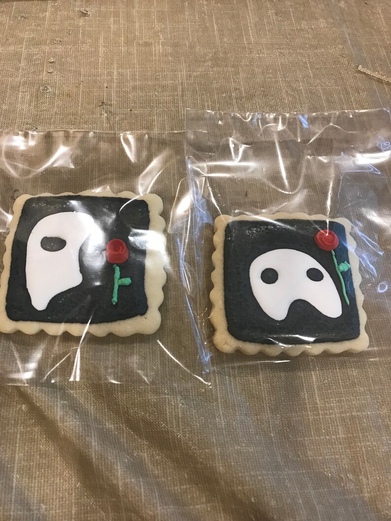Phantom Of The Opera Cookies | Etsy