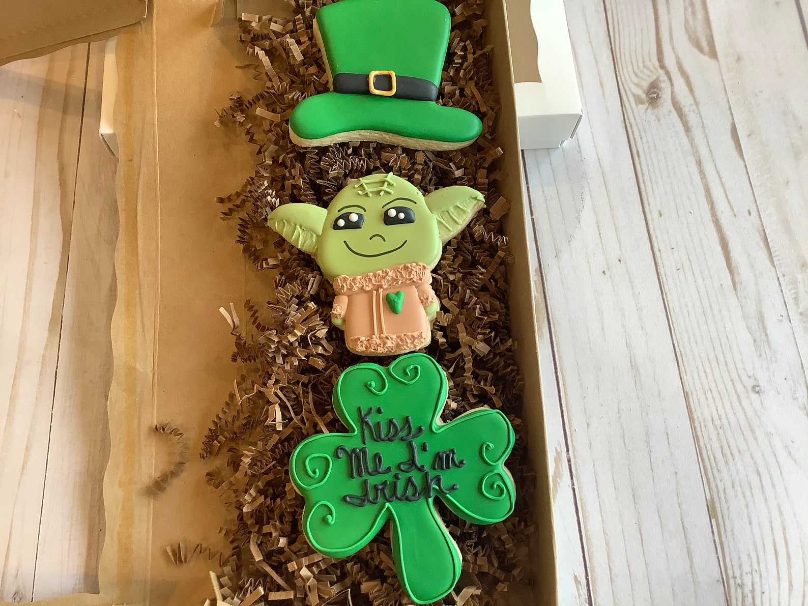 Baby Alien St Patricks Day Cookie Set - Etsy