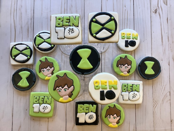 Ben 10 Inspired Cookies - Etsy
