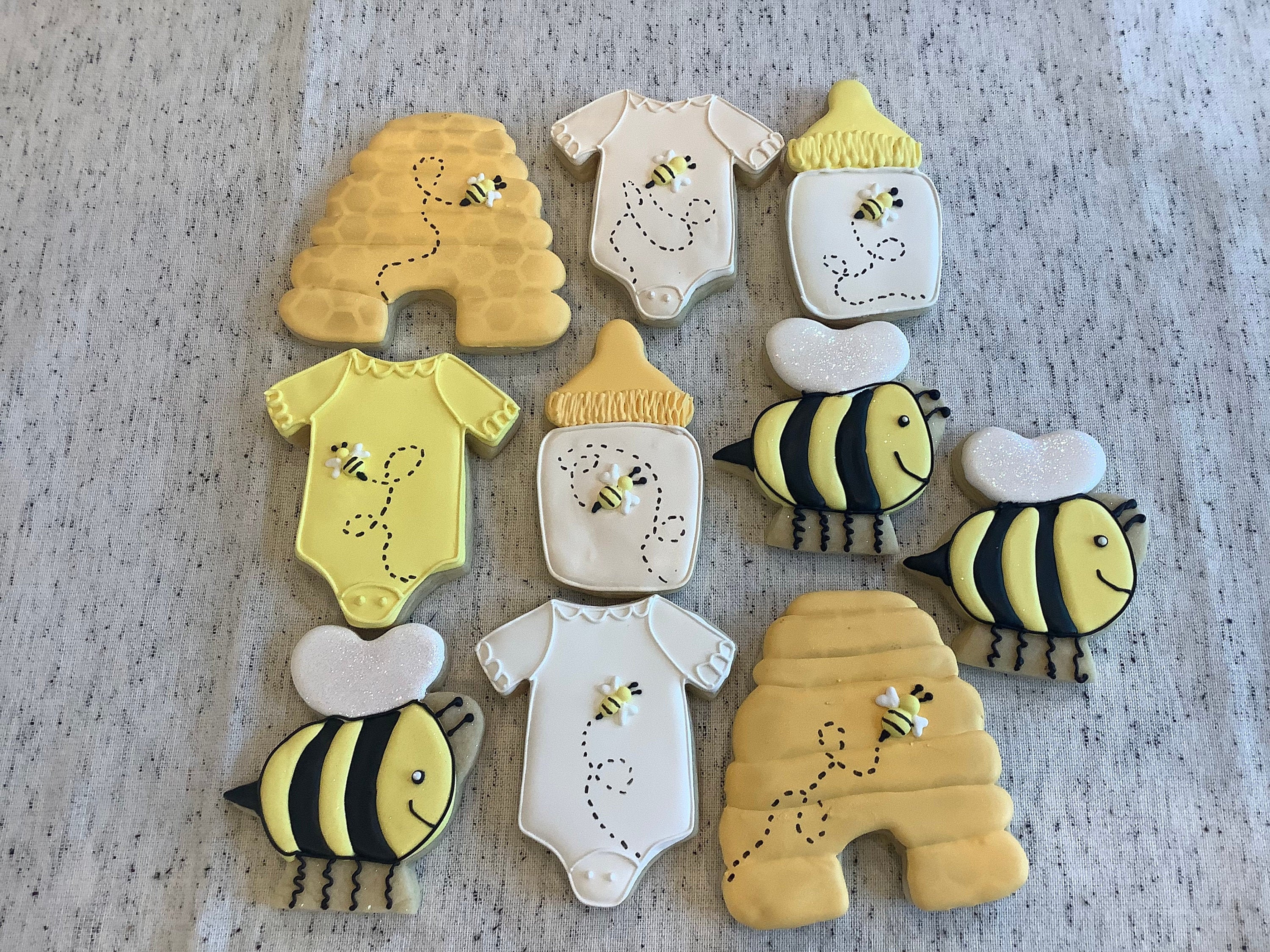 Bumble Bee Cookies - Etsy