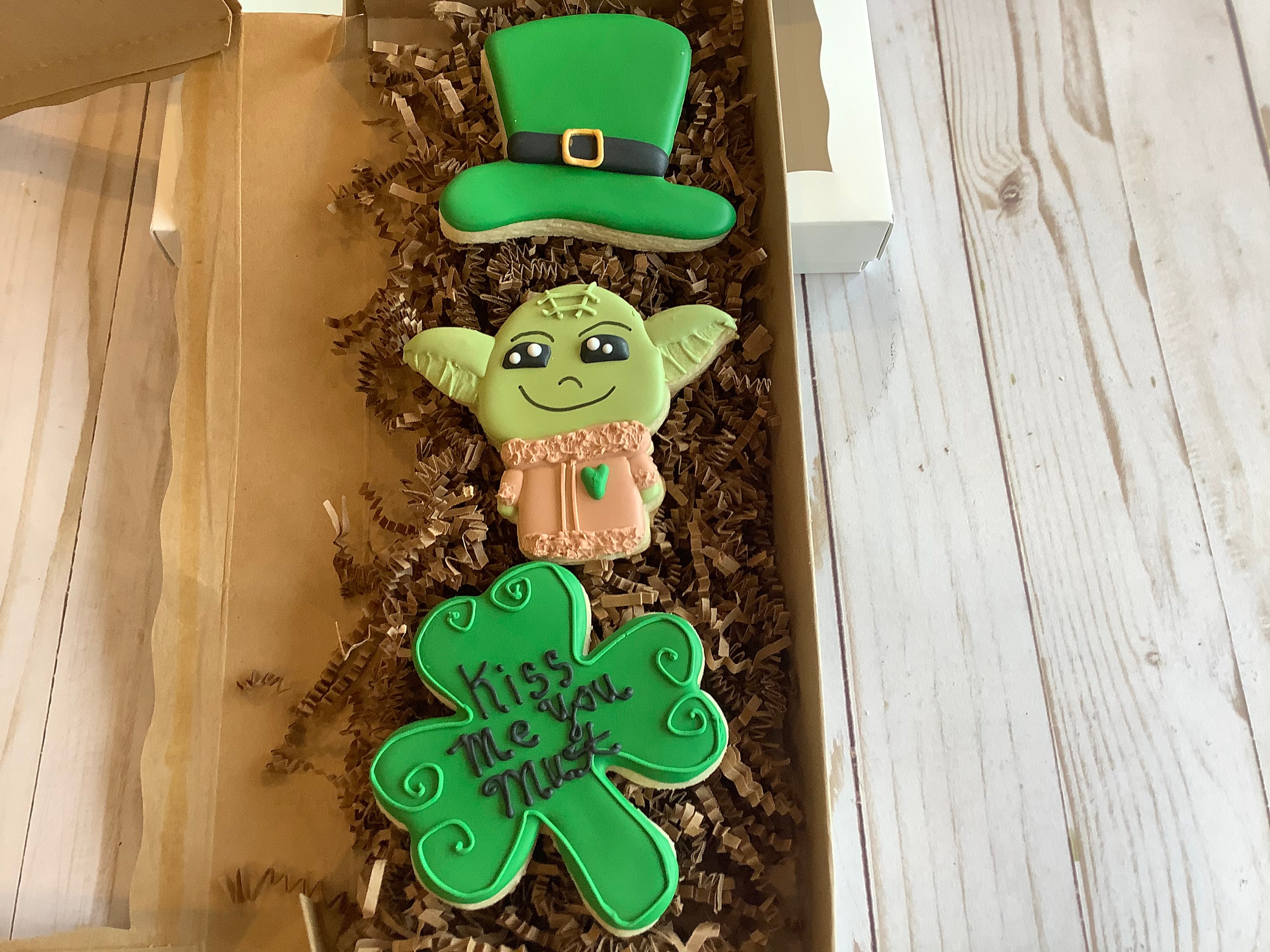 Baby Alien St Patricks Day Cookie Set - Etsy