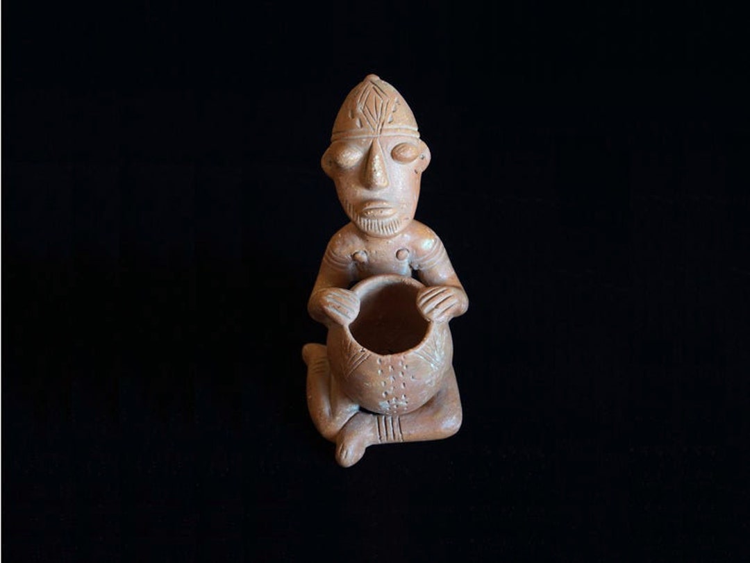 African Djenne Terracotta Sculpture | Mali | Tribal Primitive Sculpture ...