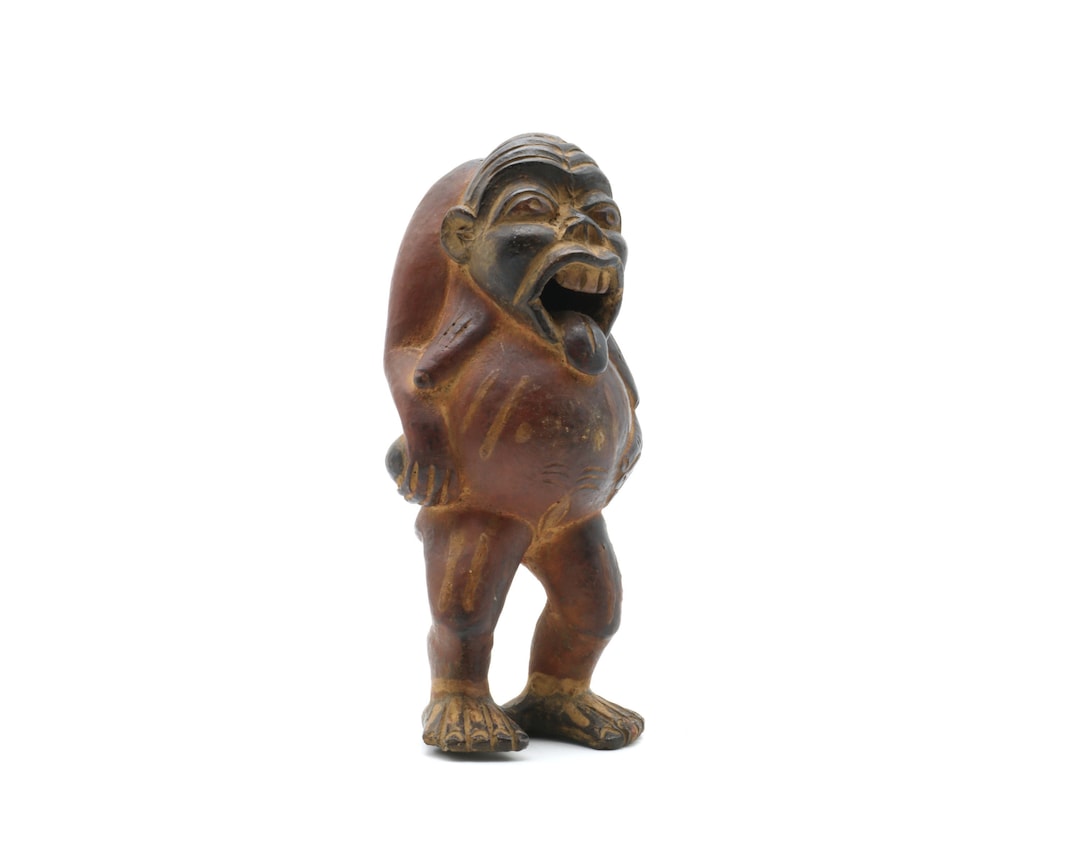 Ceramic Statues Shrine | TIKAR Clay Pygmy Sculpture | African Art - Etsy