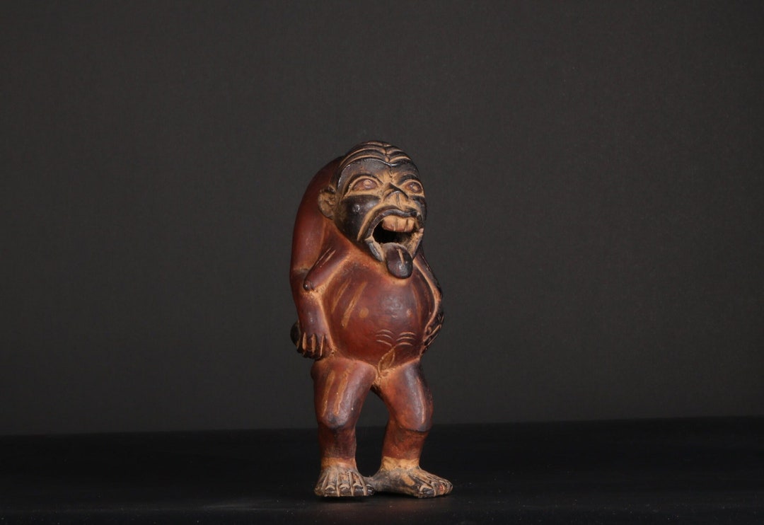 Ceramic Statues Shrine TIKAR Clay Pygmy Sculpture African Art - Etsy