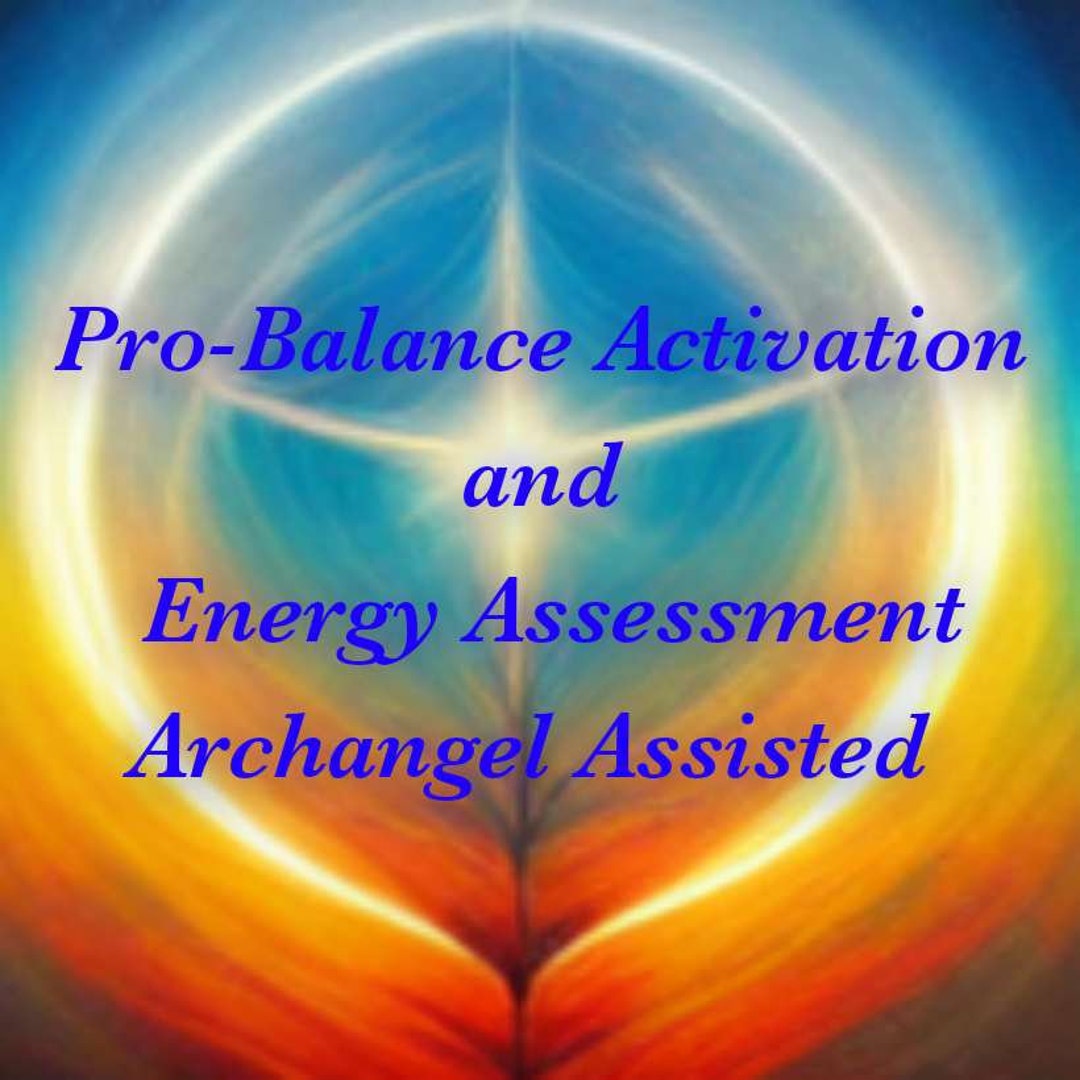 Pro-balance Boost-psychic Energy Clearing Assessment-archangel Guided ...