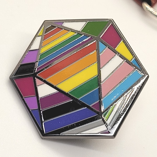 Dnd Enamel Pin - Etsy