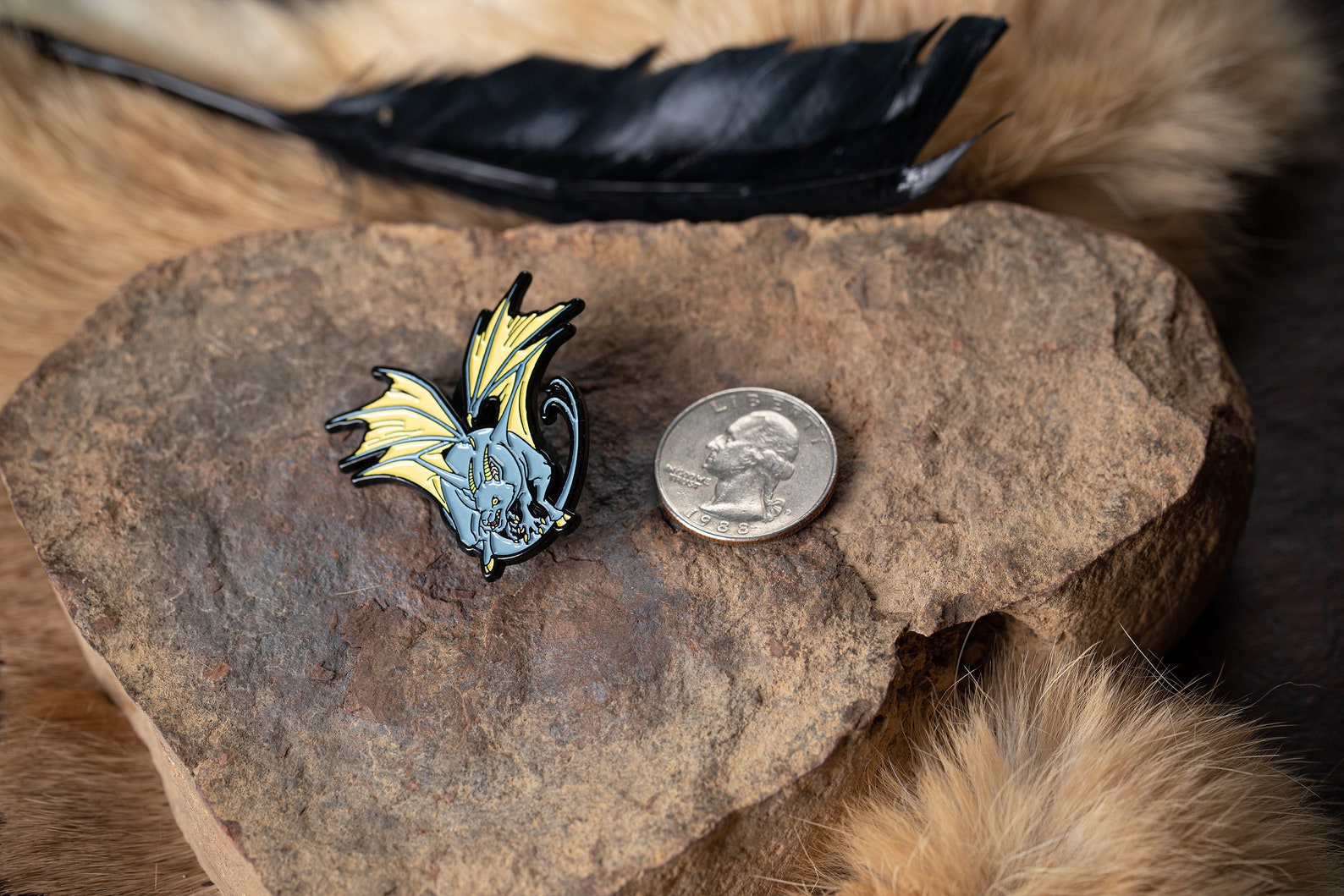 New Jersey Devil Pine Barrens Legend Cryptid Cuties Enamel Pin | Etsy