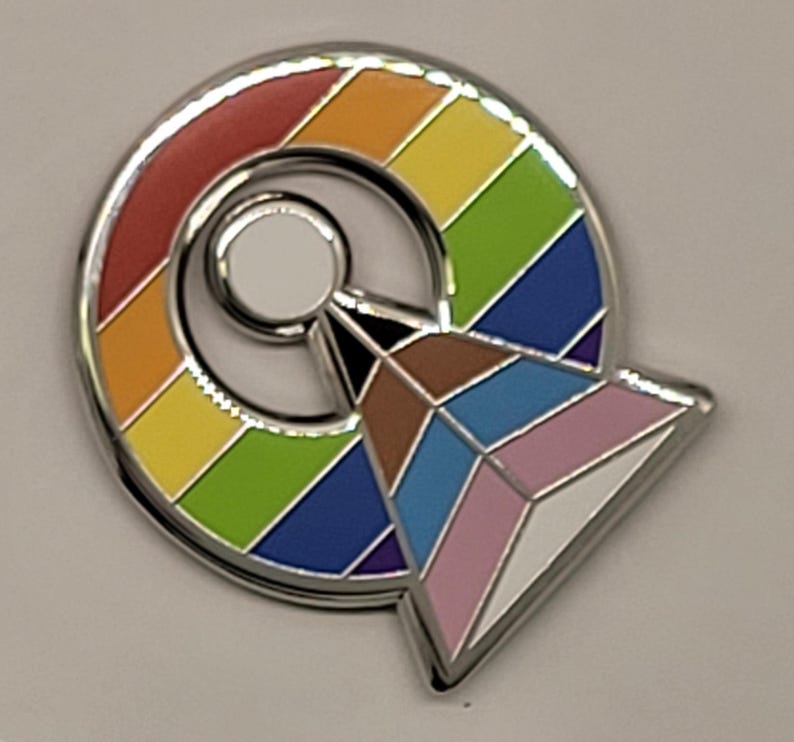 Pin esmaltado Rainbow IDIC Diversidad infinita en combinaciones ...