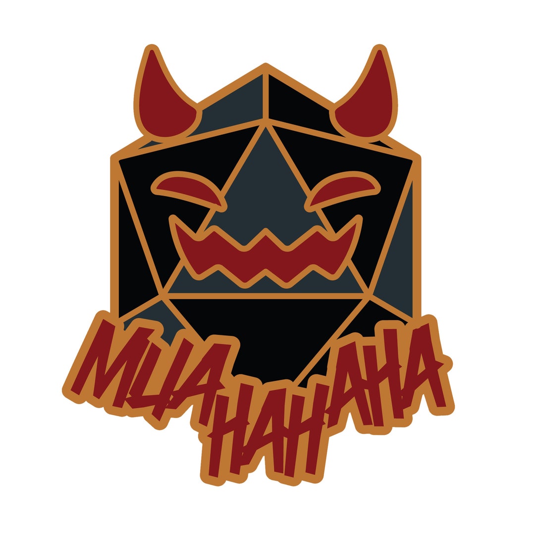 PREORDER: SHIPS 06/01/2024 Evil Dnd Game Master Enamel Lapel Pin D20 ...